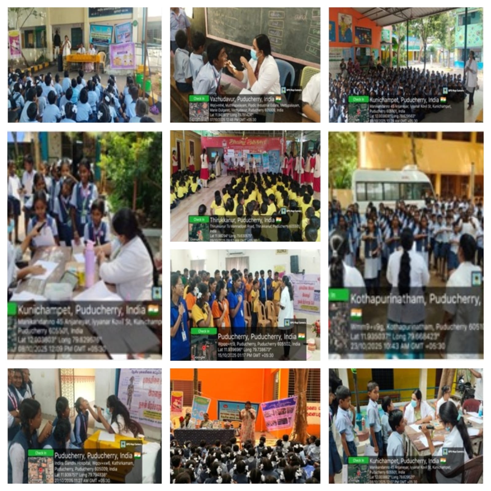 NOHP Puducherry - One month school outreach program by the mobile ...